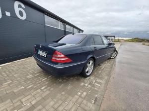 Zils Mercedes-Benz S 500 1999 Kauņa, ar dzinēja tilpumu 5.00 L un nobraukumu 275 tūkst. km par 3600 €, foto 5 vietnē AUTOMOTO.COM.LV