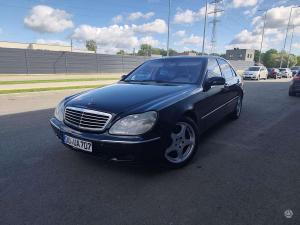 Zils Mercedes-Benz S 500 1999 Kauņa, ar dzinēja tilpumu 4.97 L un nobraukumu 277 tūkst. km par 3750 €, foto 3 vietnē AUTOMOTO.COM.LV