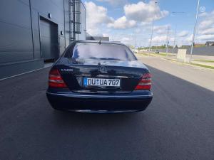Zils Mercedes-Benz S 500 1999 Kauņa, ar dzinēja tilpumu 4.97 L un nobraukumu 277 tūkst. km par 3750 €, foto 6 vietnē AUTOMOTO.COM.LV