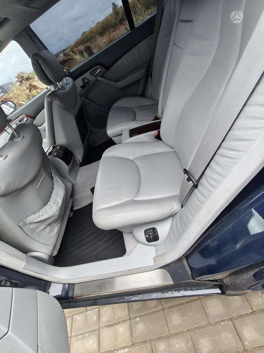 Zils Mercedes-Benz S 500 1999 Kauņa, ar dzinēja tilpumu 4.97 L un nobraukumu 277 tūkst. km par 3750 €, foto 12 vietnē AUTOMOTO.COM.LV