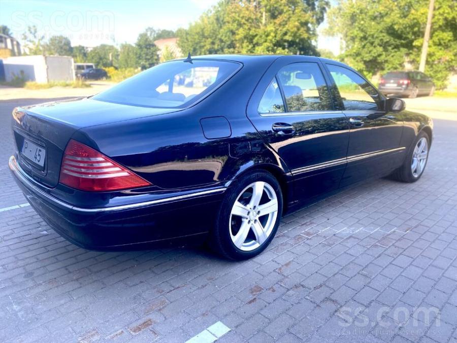 Zils Mercedes-Benz S 500 2003 Rīga, ar dzinēja tilpumu 5.00 L un nobraukumu 244 tūkst. km par 5500 €, foto 5 vietnē AUTOMOTO.COM.LV