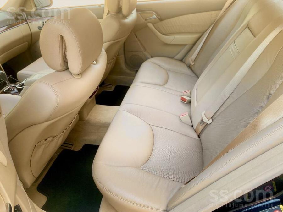 Zils Mercedes-Benz S 500 2003 Rīga, ar dzinēja tilpumu 5.00 L un nobraukumu 244 tūkst. km par 5500 €, foto 10 vietnē AUTOMOTO.COM.LV