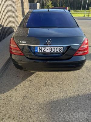 Синий Мерседес С 500 2006 в Рига, объемом двигателя 5.50 л и пробегом 342 тыс. км за 7900 €, фото 7 на AUTOMOTO.COM.LV