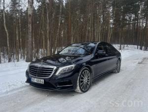 Zils Mercedes-Benz S 500 2014 Rīga, ar dzinēja tilpumu 4.70 L un nobraukumu 110 tūkst. km par 28990 €, foto  vietnē AUTOMOTO.COM.LV