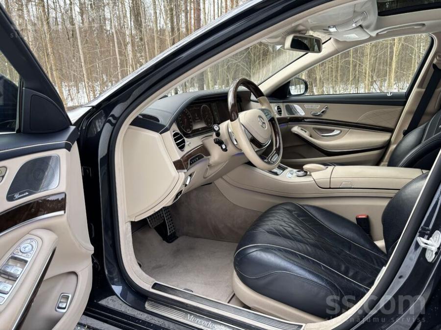 Zils Mercedes-Benz S 500 2014 Rīga, ar dzinēja tilpumu 4.70 L un nobraukumu 110 tūkst. km par 28990 €, foto 5 vietnē AUTOMOTO.COM.LV