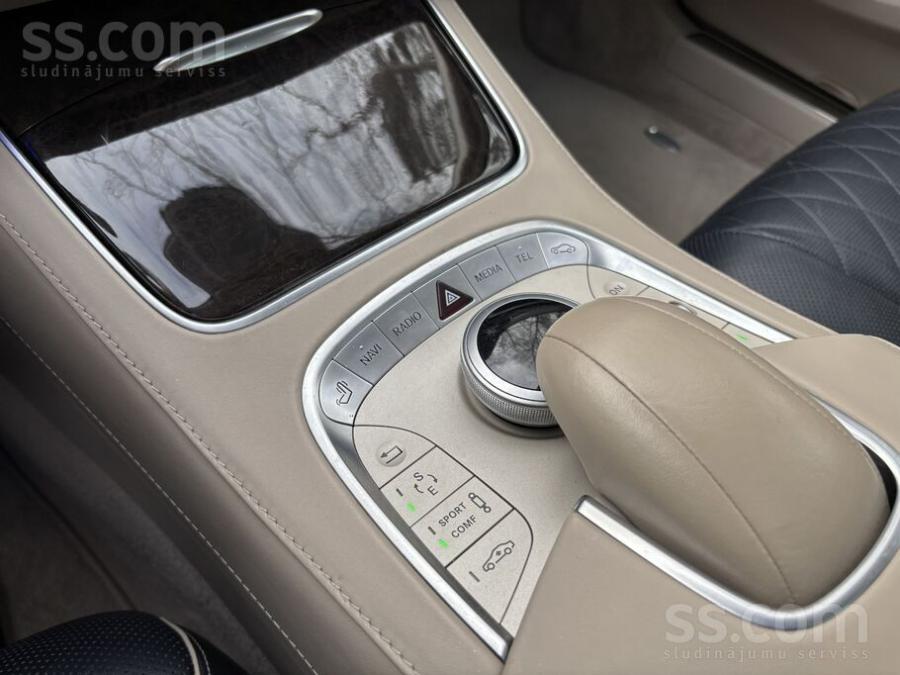 Zils Mercedes-Benz S 500 2014 Rīga, ar dzinēja tilpumu 4.70 L un nobraukumu 110 tūkst. km par 28990 €, foto 8 vietnē AUTOMOTO.COM.LV
