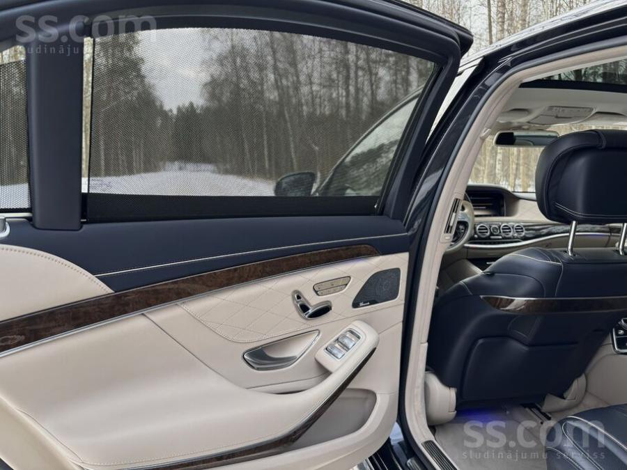 Zils Mercedes-Benz S 500 2014 Rīga, ar dzinēja tilpumu 4.70 L un nobraukumu 110 tūkst. km par 28990 €, foto 9 vietnē AUTOMOTO.COM.LV