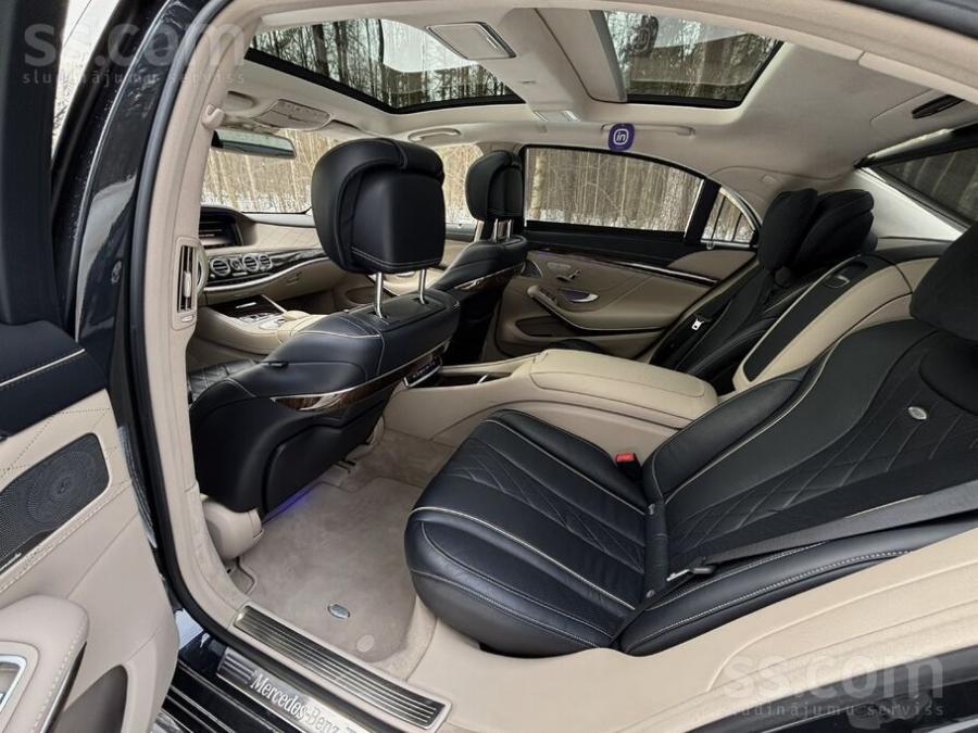 Zils Mercedes-Benz S 500 2014 Rīga, ar dzinēja tilpumu 4.70 L un nobraukumu 110 tūkst. km par 28990 €, foto 10 vietnē AUTOMOTO.COM.LV