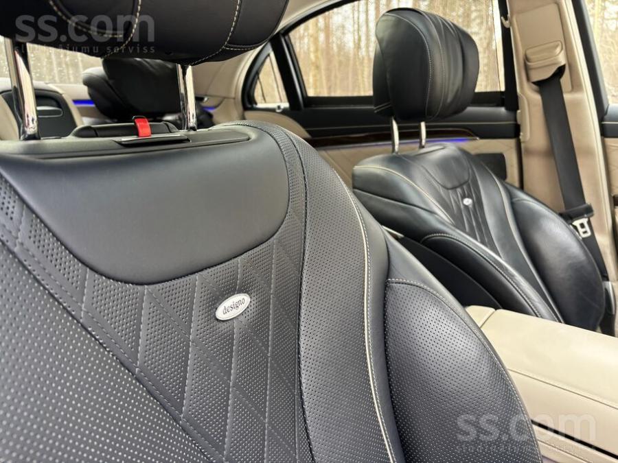 Zils Mercedes-Benz S 500 2014 Rīga, ar dzinēja tilpumu 4.70 L un nobraukumu 110 tūkst. km par 28990 €, foto 13 vietnē AUTOMOTO.COM.LV