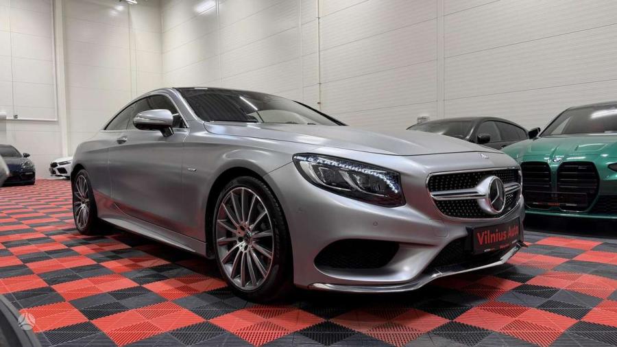 Pelēks Mercedes-Benz S 500 2015 Viļņa, ar dzinēja tilpumu 4.60 L un nobraukumu 171 tūkst. km par 55500 €, foto 4 vietnē AUTOMOTO.COM.LV