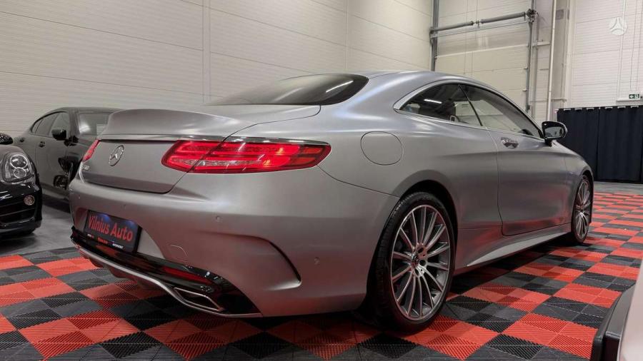 Pelēks Mercedes-Benz S 500 2015 Viļņa, ar dzinēja tilpumu 4.60 L un nobraukumu 171 tūkst. km par 55500 €, foto 5 vietnē AUTOMOTO.COM.LV