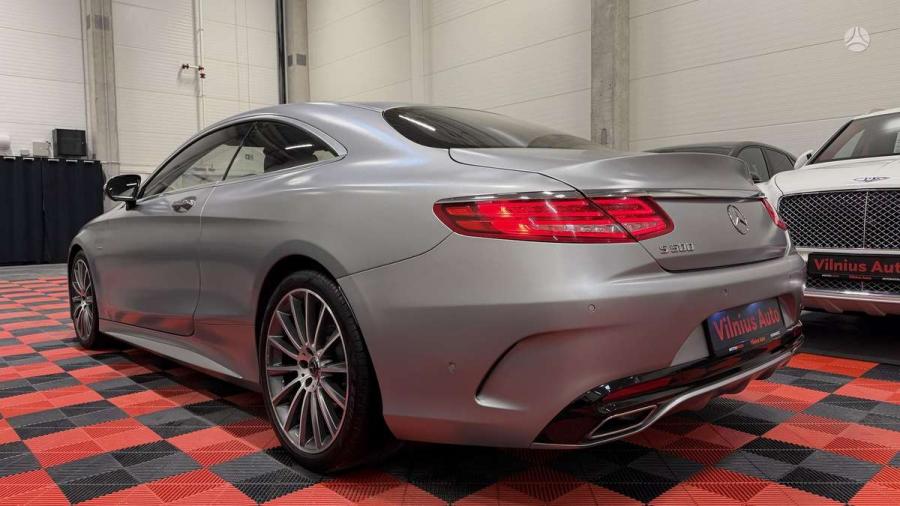 Pelēks Mercedes-Benz S 500 2015 Viļņa, ar dzinēja tilpumu 4.60 L un nobraukumu 171 tūkst. km par 55500 €, foto 7 vietnē AUTOMOTO.COM.LV