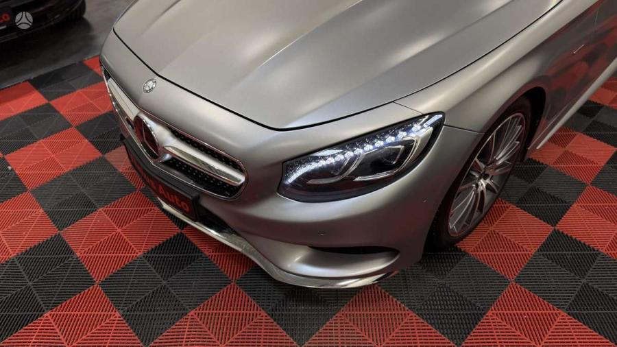 Pelēks Mercedes-Benz S 500 2015 Viļņa, ar dzinēja tilpumu 4.60 L un nobraukumu 171 tūkst. km par 55500 €, foto 8 vietnē AUTOMOTO.COM.LV