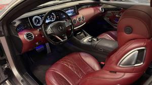Pelēks Mercedes-Benz S 500 2015 Viļņa, ar dzinēja tilpumu 4.60 L un nobraukumu 171 tūkst. km par 55500 €, foto 14 vietnē AUTOMOTO.COM.LV