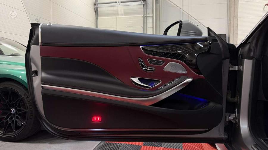 Pelēks Mercedes-Benz S 500 2015 Viļņa, ar dzinēja tilpumu 4.60 L un nobraukumu 171 tūkst. km par 55500 €, foto 18 vietnē AUTOMOTO.COM.LV