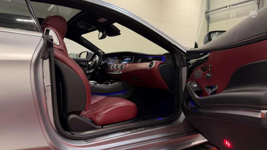 Pelēks Mercedes-Benz S 500 2015 Viļņa, ar dzinēja tilpumu 4.60 L un nobraukumu 171 tūkst. km par 55500 €, foto 22 vietnē AUTOMOTO.COM.LV