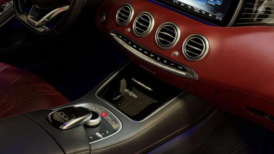 Pelēks Mercedes-Benz S 500 2015 Viļņa, ar dzinēja tilpumu 4.60 L un nobraukumu 171 tūkst. km par 55500 €, foto 23 vietnē AUTOMOTO.COM.LV