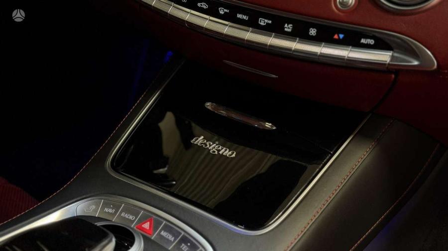 Pelēks Mercedes-Benz S 500 2015 Viļņa, ar dzinēja tilpumu 4.60 L un nobraukumu 171 tūkst. km par 55500 €, foto 24 vietnē AUTOMOTO.COM.LV