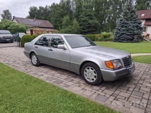 Pelēks Mercedes-Benz S 500 1991 Rīga, ar dzinēja tilpumu 5.00 L un nobraukumu 250 tūkst. km par 14500 €, foto 8 vietnē AUTOMOTO.COM.LV