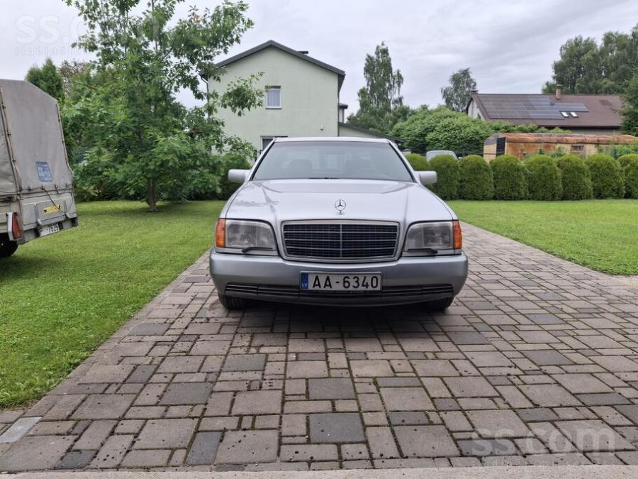 Pelēks Mercedes-Benz S 500 1991 Rīga, ar dzinēja tilpumu 5.00 L un nobraukumu 250 tūkst. km par 14500 €, foto 9 vietnē AUTOMOTO.COM.LV