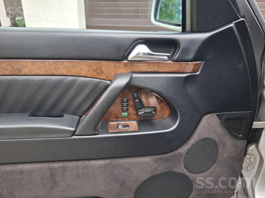 Pelēks Mercedes-Benz S 500 1991 Rīga, ar dzinēja tilpumu 5.00 L un nobraukumu 250 tūkst. km par 14500 €, foto 12 vietnē AUTOMOTO.COM.LV