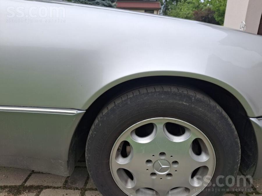 Pelēks Mercedes-Benz S 500 1991 Rīga, ar dzinēja tilpumu 5.00 L un nobraukumu 250 tūkst. km par 14500 €, foto 20 vietnē AUTOMOTO.COM.LV
