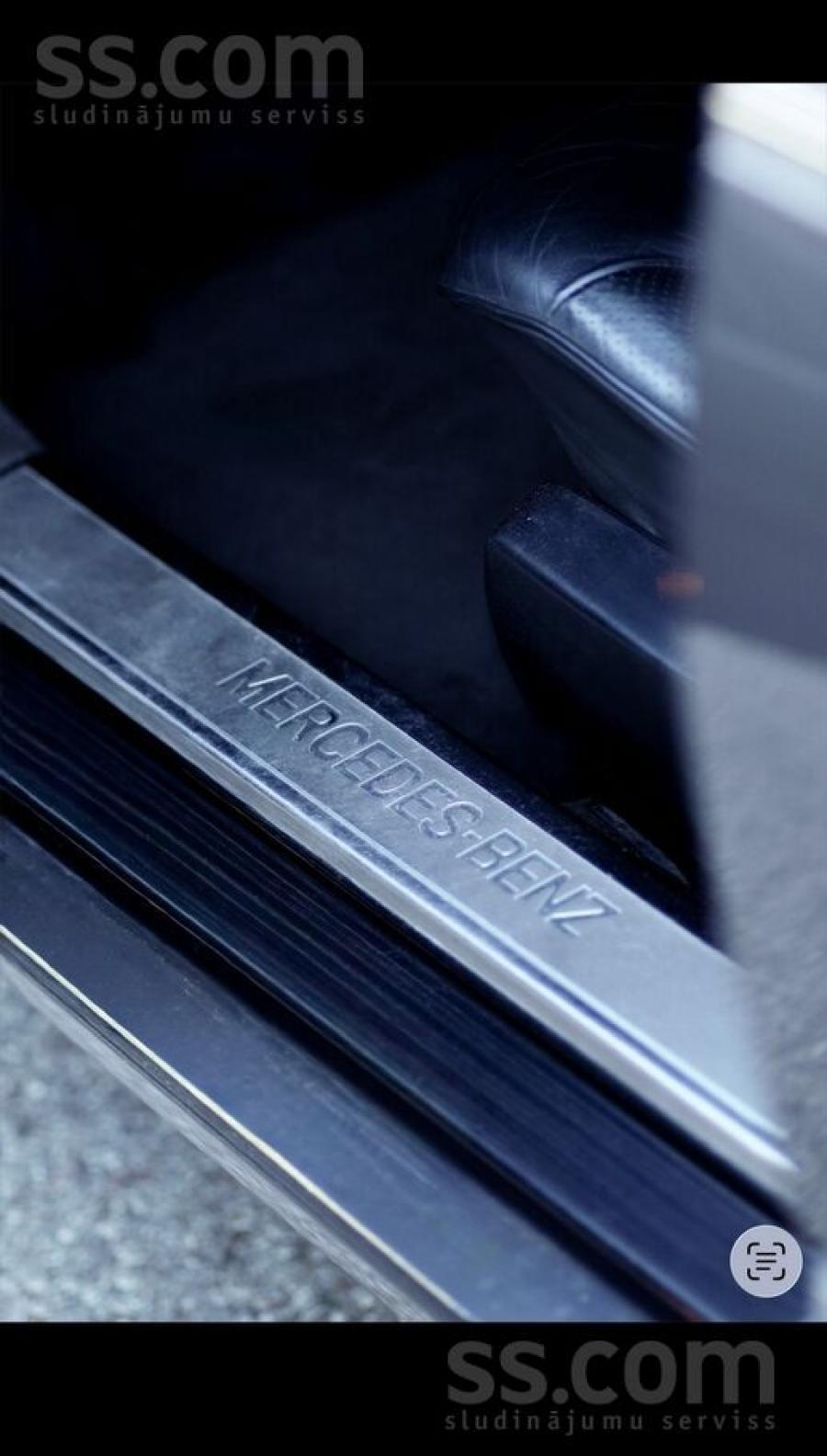 Grey Mercedes-Benz S 500 1995 in Riga, with an engine capacity of 5.00 L and mileage of 199 thousand km for 13300 €, photo 11 on AUTOMOTO.COM.LV