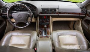Pelēks Mercedes-Benz S 500 1995 Jelgava, ar dzinēja tilpumu 5.00 L un nobraukumu 113 tūkst. km par 15000 €, foto 15 vietnē AUTOMOTO.COM.LV