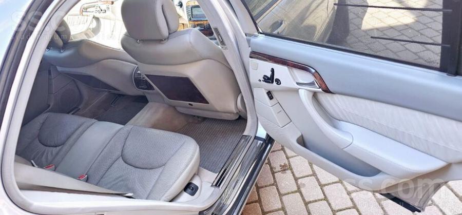 Pelēks Mercedes-Benz S 500 2003 Gulbene, ar dzinēja tilpumu 5.00 L un nobraukumu 210 tūkst. km par 6000 €, foto 18 vietnē AUTOMOTO.COM.LV