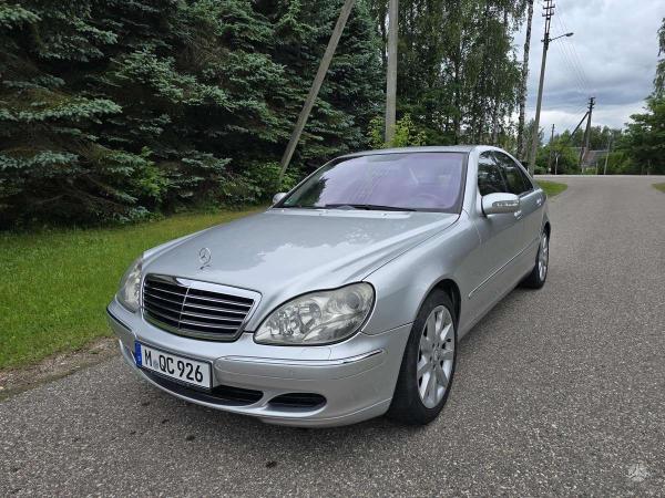 Серый Мерседес С 500 2003 в Утена, объемом двигателя 5.00 л и пробегом 297 тыс. км за 3890 €, фото 8 на AUTOMOTO.COM.LV