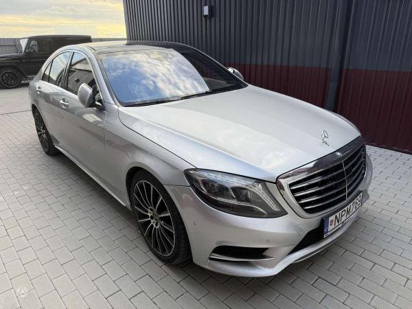 Grey Mercedes-Benz S 500 2013 in Radviliskis, with an engine capacity of 0.00 L and mileage of 340 thousand km for 17500 €, photo 3 on AUTOMOTO.COM.LV