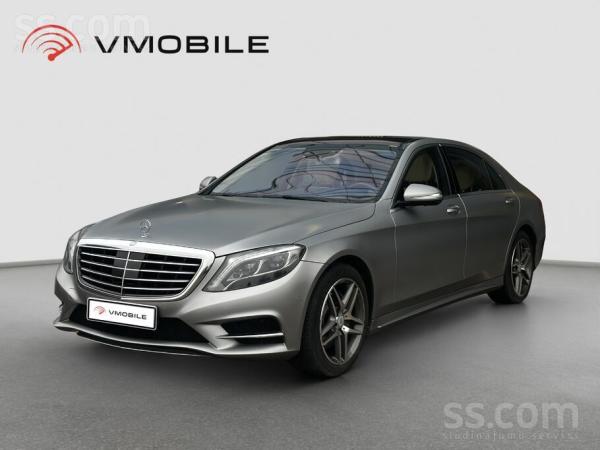 Pelēks Mercedes-Benz S 500 2014 Rīga, ar dzinēja tilpumu 4.70 L un nobraukumu 121 tūkst. km par 35990 €, foto 1 vietnē AUTOMOTO.COM.LV