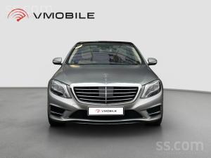 Grey Mercedes-Benz S 500 2014 in Riga, with an engine capacity of 4.70 L and mileage of 121 thousand km for 35990 €, photo 3 on AUTOMOTO.COM.LV