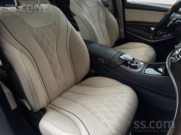 Pelēks Mercedes-Benz S 500 2014 Rīga, ar dzinēja tilpumu 4.70 L un nobraukumu 121 tūkst. km par 35990 €, foto 6 vietnē AUTOMOTO.COM.LV