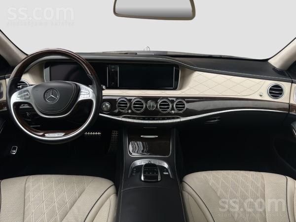 Pelēks Mercedes-Benz S 500 2014 Rīga, ar dzinēja tilpumu 4.70 L un nobraukumu 121 tūkst. km par 35990 €, foto 7 vietnē AUTOMOTO.COM.LV