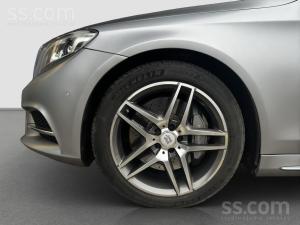 Grey Mercedes-Benz S 500 2014 in Riga, with an engine capacity of 4.70 L and mileage of 121 thousand km for 35990 €, photo 19 on AUTOMOTO.COM.LV