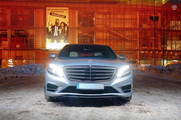 Grey Mercedes-Benz S 500 2014 in Klaipeda, with an engine capacity of 4.70 L and mileage of 167 thousand km for 37000 €, photo 2 on AUTOMOTO.COM.LV