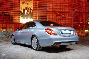 Grey Mercedes-Benz S 500 2014 in Klaipeda, with an engine capacity of 4.70 L and mileage of 167 thousand km for 37000 €, photo 4 on AUTOMOTO.COM.LV