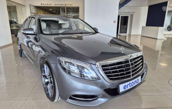 Pelēks Mercedes-Benz S 500 2016 Šauļi, ar dzinēja tilpumu 4.66 L un nobraukumu 157 tūkst. km par 33900 €, foto 1 vietnē AUTOMOTO.COM.LV