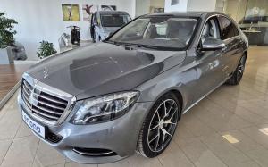Pelēks Mercedes-Benz S 500 2016 Šauļi, ar dzinēja tilpumu 4.66 L un nobraukumu 157 tūkst. km par 33900 €, foto 3 vietnē AUTOMOTO.COM.LV