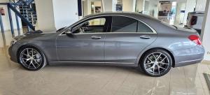 Pelēks Mercedes-Benz S 500 2016 Šauļi, ar dzinēja tilpumu 4.66 L un nobraukumu 157 tūkst. km par 33900 €, foto 7 vietnē AUTOMOTO.COM.LV
