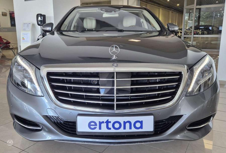 Pelēks Mercedes-Benz S 500 2016 Šauļi, ar dzinēja tilpumu 4.66 L un nobraukumu 157 tūkst. km par 33900 €, foto 8 vietnē AUTOMOTO.COM.LV