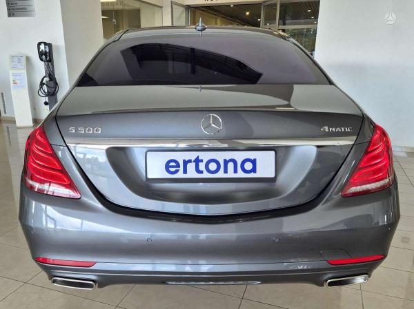 Pelēks Mercedes-Benz S 500 2016 Šauļi, ar dzinēja tilpumu 4.66 L un nobraukumu 157 tūkst. km par 33900 €, foto 9 vietnē AUTOMOTO.COM.LV
