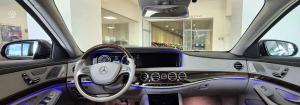 Pelēks Mercedes-Benz S 500 2016 Šauļi, ar dzinēja tilpumu 4.66 L un nobraukumu 157 tūkst. km par 33900 €, foto 19 vietnē AUTOMOTO.COM.LV