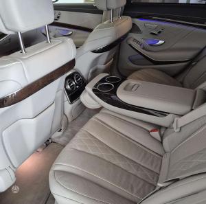 Pelēks Mercedes-Benz S 500 2016 Šauļi, ar dzinēja tilpumu 4.66 L un nobraukumu 157 tūkst. km par 33900 €, foto 20 vietnē AUTOMOTO.COM.LV