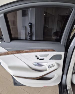 Pelēks Mercedes-Benz S 500 2016 Šauļi, ar dzinēja tilpumu 4.66 L un nobraukumu 157 tūkst. km par 33900 €, foto 22 vietnē AUTOMOTO.COM.LV