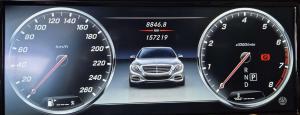 Pelēks Mercedes-Benz S 500 2016 Šauļi, ar dzinēja tilpumu 4.66 L un nobraukumu 157 tūkst. km par 33900 €, foto 29 vietnē AUTOMOTO.COM.LV