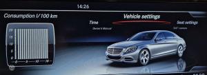 Pelēks Mercedes-Benz S 500 2016 Šauļi, ar dzinēja tilpumu 4.66 L un nobraukumu 157 tūkst. km par 33900 €, foto 32 vietnē AUTOMOTO.COM.LV
