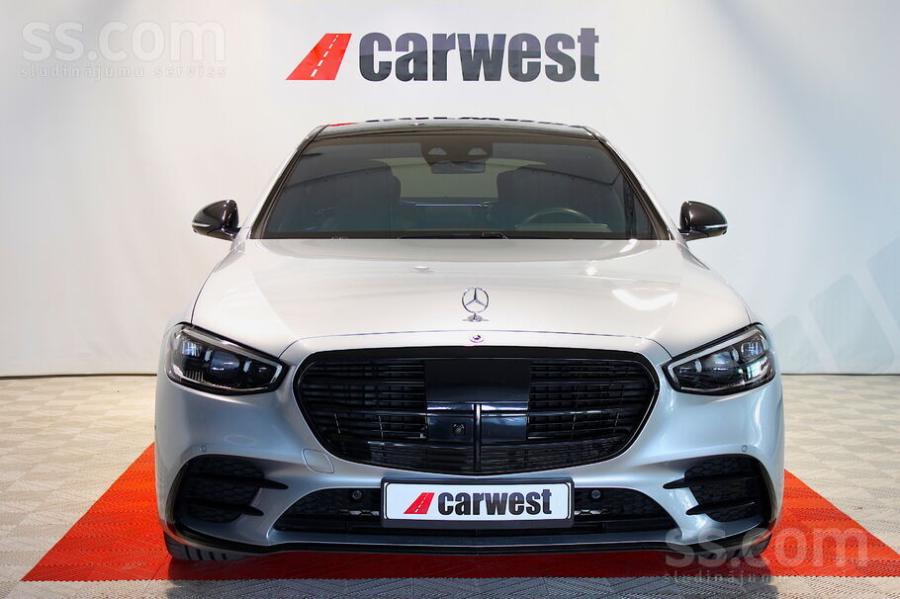 Pelēks Mercedes-Benz S 500 2022 Rīga, ar dzinēja tilpumu 3.00 L un nobraukumu 107 tūkst. km par 79500 €, foto 3 vietnē AUTOMOTO.COM.LV