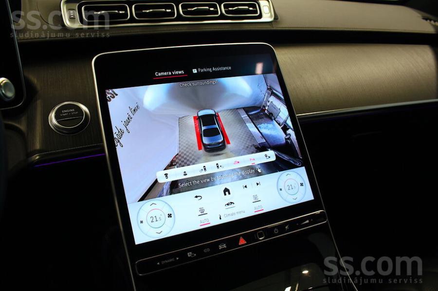 Pelēks Mercedes-Benz S 500 2022 Rīga, ar dzinēja tilpumu 3.00 L un nobraukumu 107 tūkst. km par 79500 €, foto 15 vietnē AUTOMOTO.COM.LV